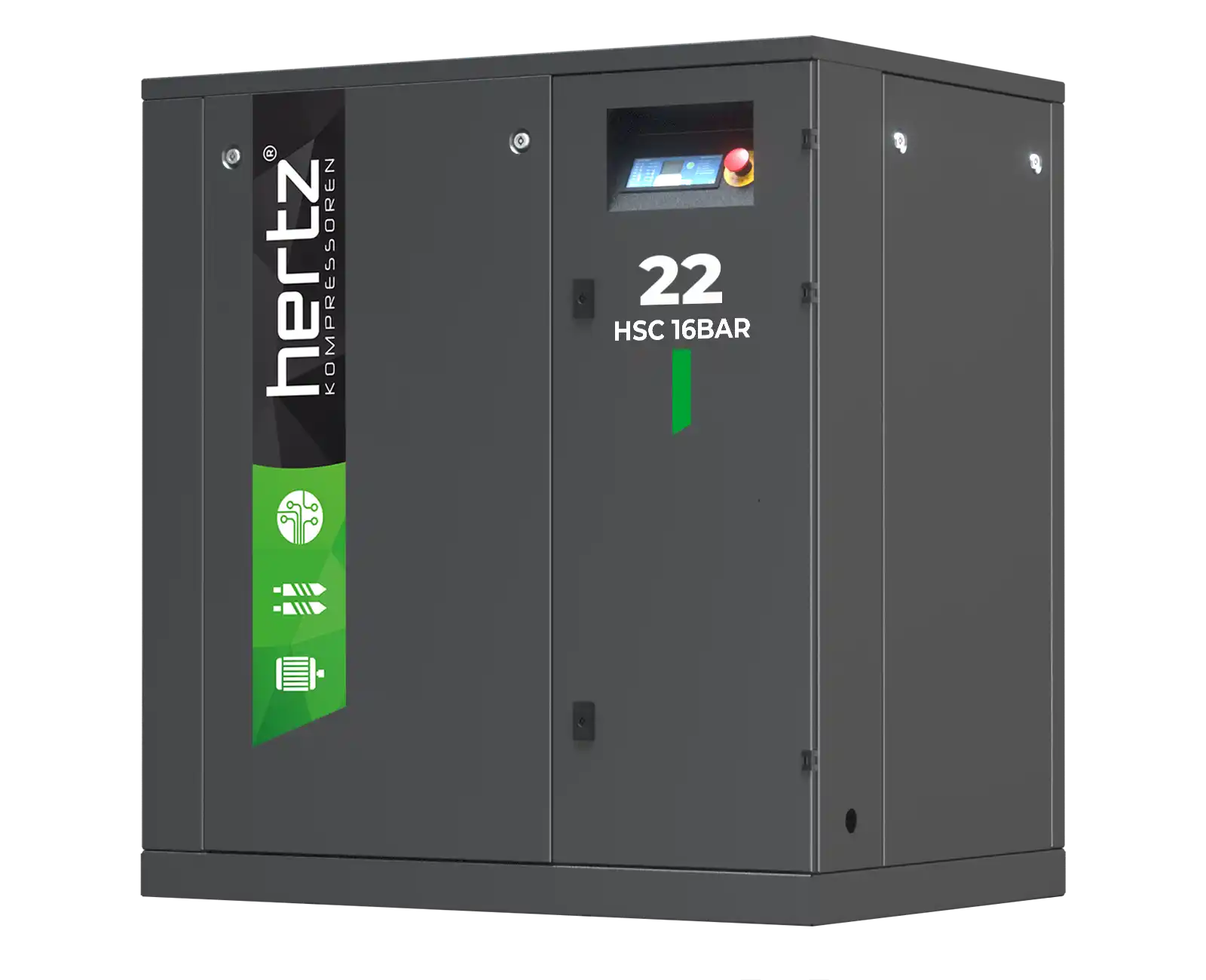 Hertz HSC 16 Bar Series Rotary Screw Air Compressors | High-Pressure ...